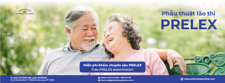 phẫu thuật lão thị PRELEX