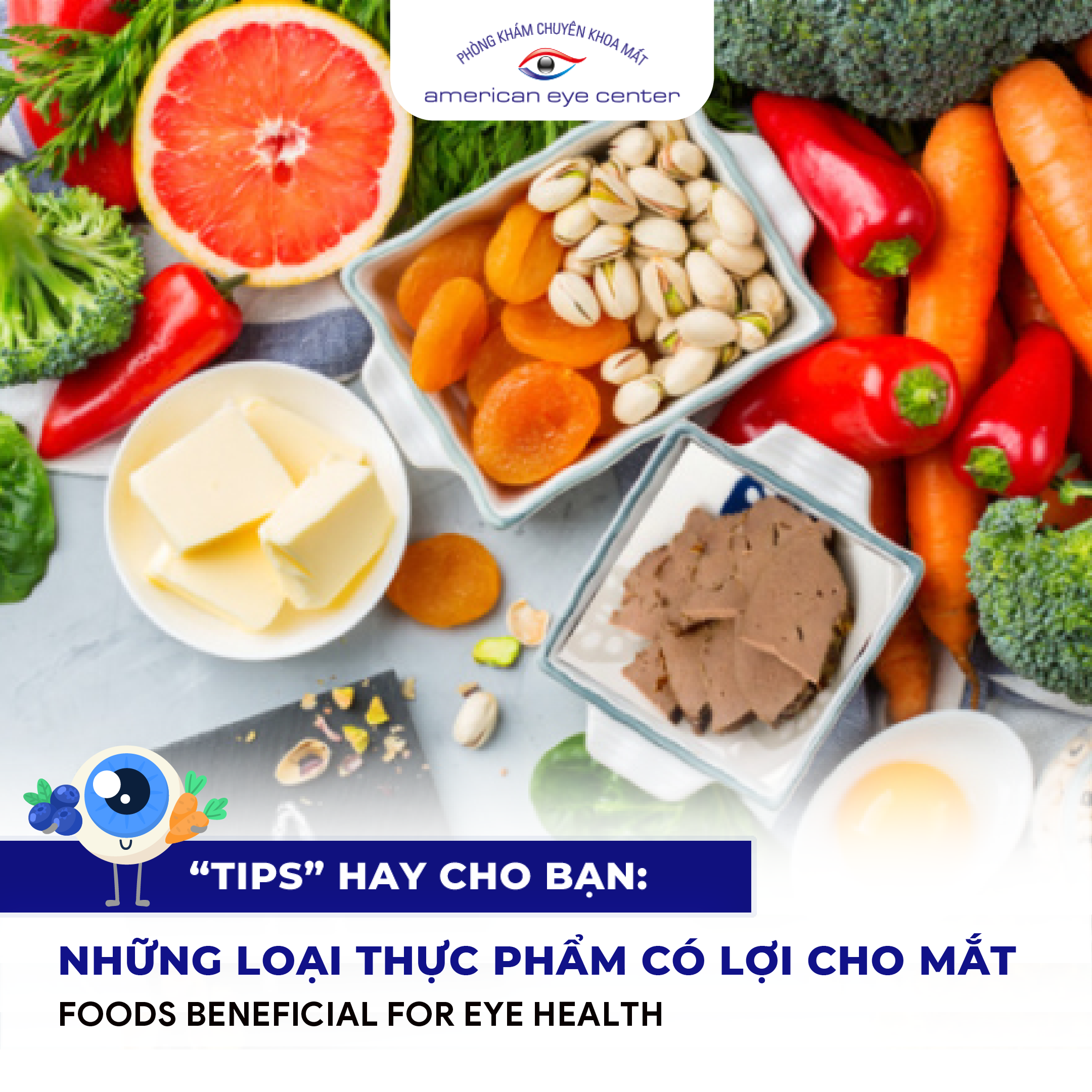 Foods Beneficial for Eye Health