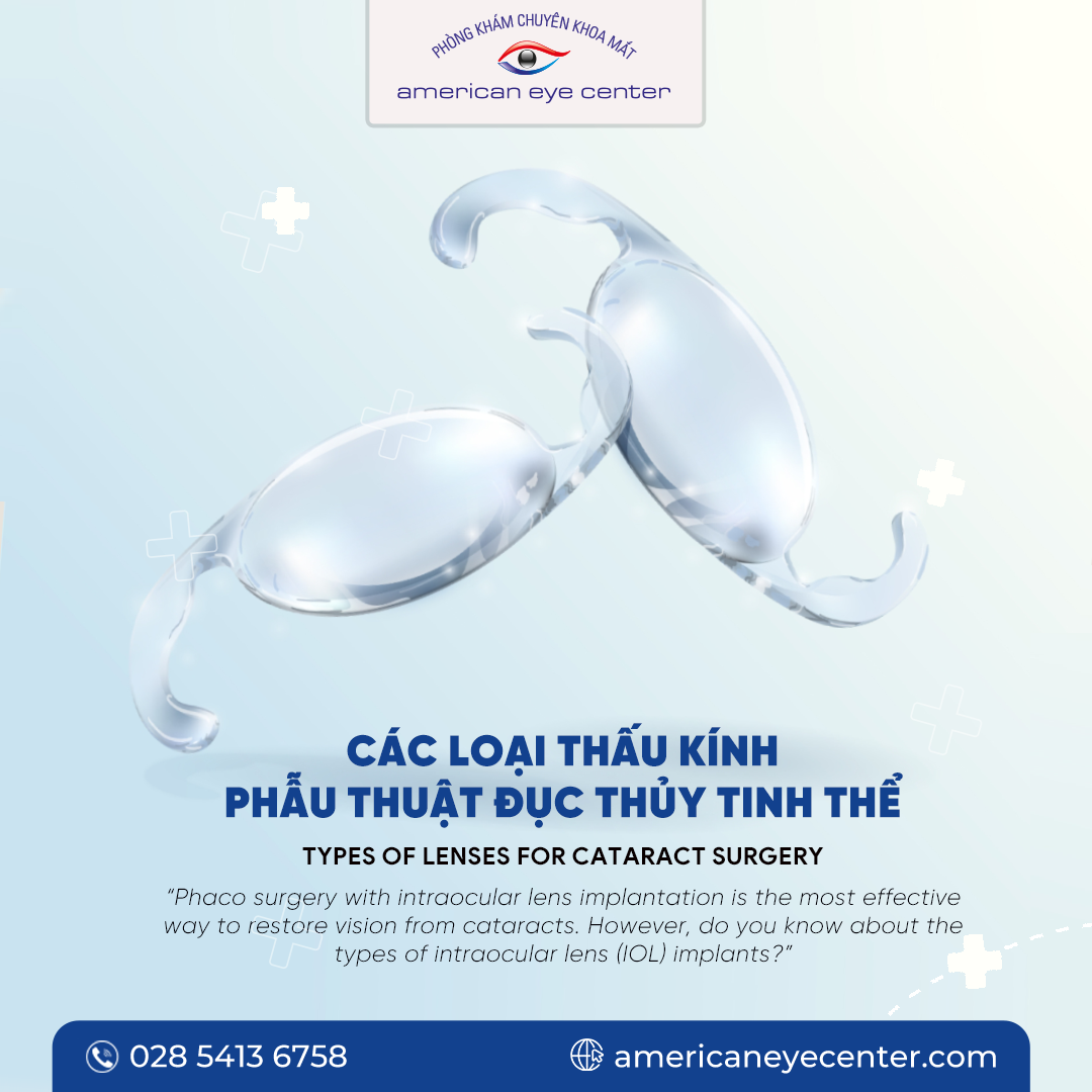 types of lenses for cataract surgery